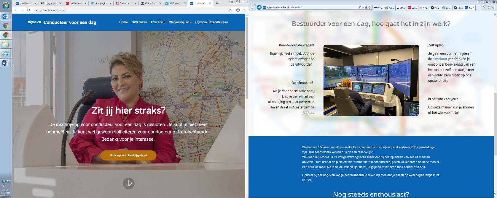 Word conducteur voor één dag! (inzending GVB) - Werf&