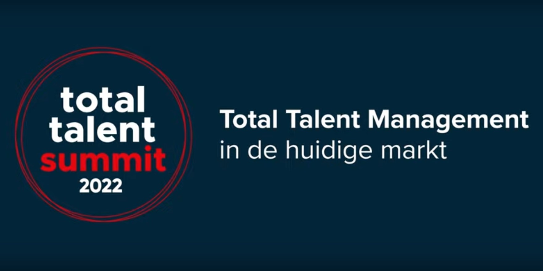 Wat is nu precies de stand van zaken op het gebied van Total Talent ...