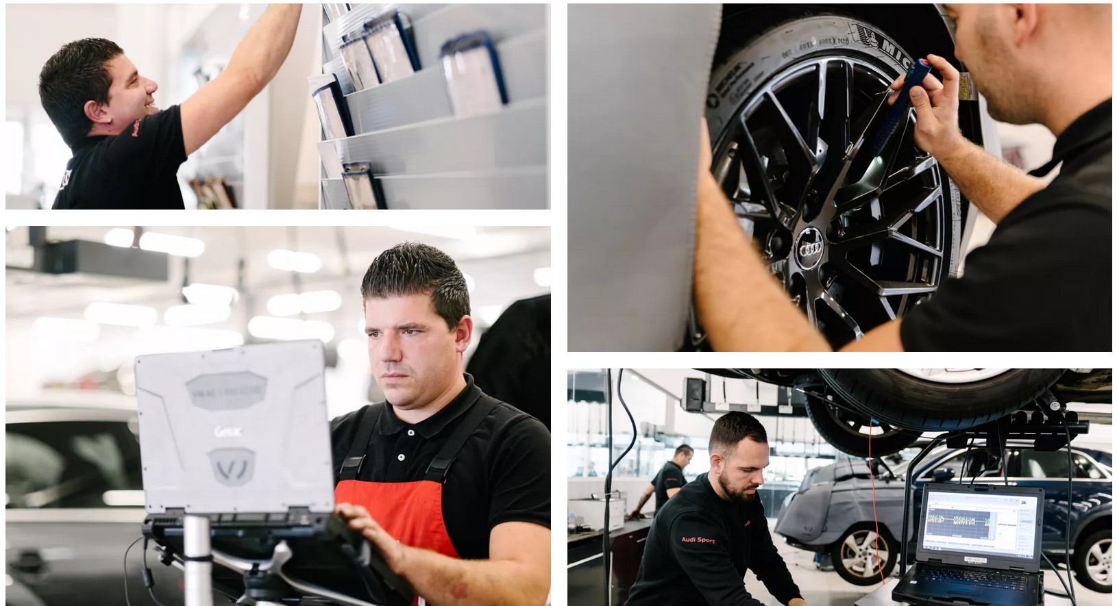 Hoe Audi de autotechnici zoekt die graag aan elektrische auto's willen ...