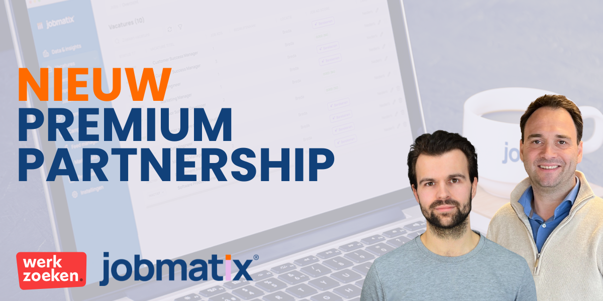 Jobmatix en Werkzoeken.nl slaan handen ineen - Werf&